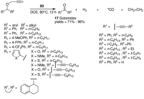 Oxidative Cleavage Of Aryl And Alkynyl Propargyl Ether Using Catalyst