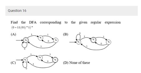 Theory Of Computation Gateforum Test Series