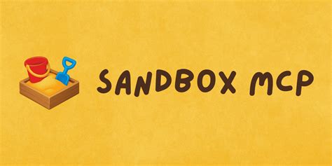 github pottekkat sandbox mcp a model context protocol mcp server