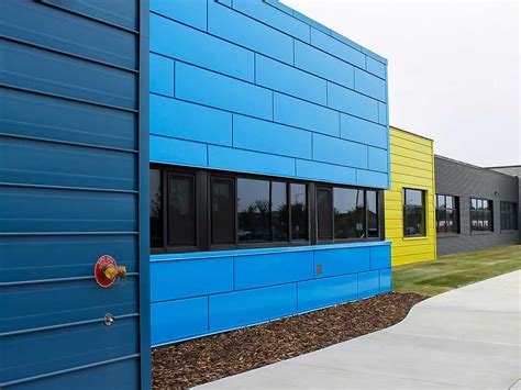 Renovated Woodall School Lenmak Durable Exterior Panels