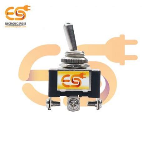 Buy 6a 250v 3 Pin Mini Toggle Switch On Off Black 2pcs Electronics Spices