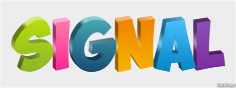 Signal Multi Color For The New Year Text Effect Generator