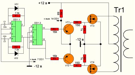 Преобразователь 12в 220в своими руками на транзисторах Irf3205 200 W Электронная схема