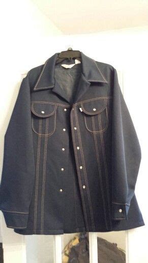 70 Levis Polyester Jacket Polyester Jacket Jackets Leather Jacket
