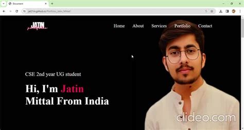 jatin mittal on linkedin linkedin task1 webdevelopment html css javascript portfoliowebsite…