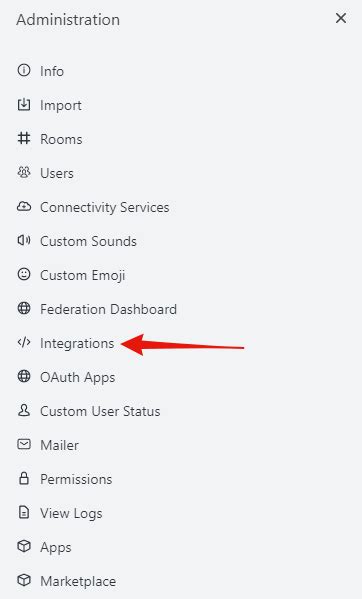 Rocketchat Integration Hetrixtools