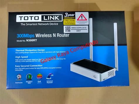 TOTOLINK N300RT Router Wireless N 300Mbps Lazada Indonesia