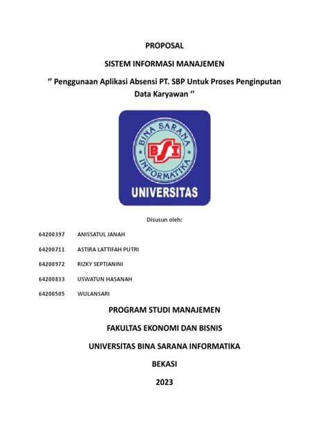 Proposal Sim Projek Prototype Pdf