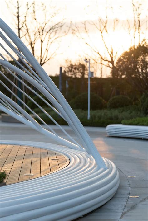 南通 中骏如东世界城 璀璨如东 水畔绎嫣然 Pergola Outdoor Furniture Landscape
