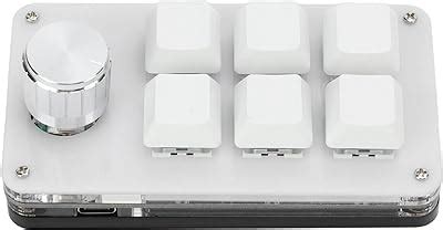 Amazon In Buy BTXETUEL Mini 3 Key Cut Copy Paste Keyboard One Handed RGB Macro Pad Gaming