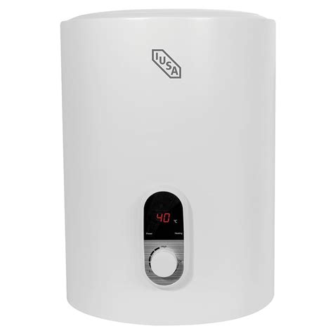 Calentador De Depósito Eléctrico Iusa 35 L Mural Blanco Bodega Aurrera En Línea