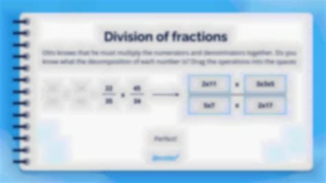 Diviser Des Fractions Avec La Simplification Croisée