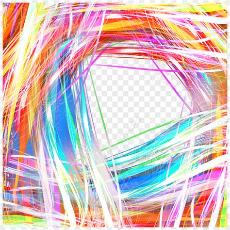 색상 리듬 체조 일러스트 추상 라인운률푸른 Png 일러스트 무료 다운로드 Lovepik