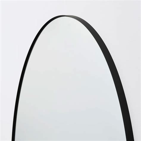 Ikea Lindbyn Mirror Black 80x80cm Styla