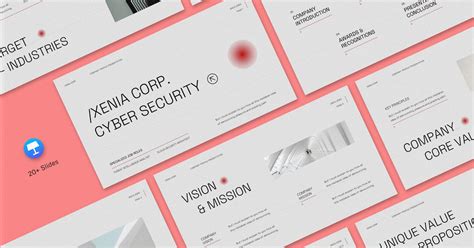 Grey Minimalist Cyber Security Company Profile 004 Incl White And Minimalist Envato
