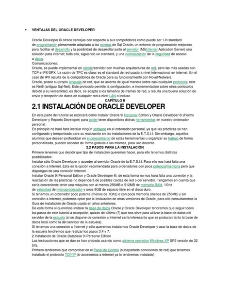 Oracle Developer Form Builder Pdf Protocolo De Control De