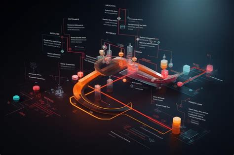 Premium Photo A Flowchart Diagramming The Steps In A Generative Ai