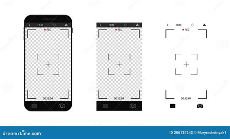Record Video Or Photo Symbol Viewfinders Screen Or Movie Recording
