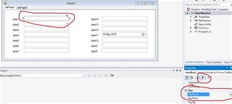Going To Next Control By Clicking Enter Or Down Key In C Windows Forms Application