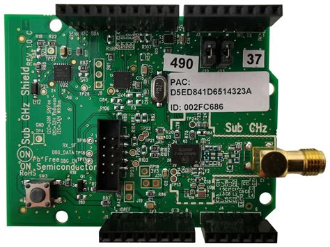 On Semiconductor Eu Sigfox Gevb Radio Frequency Development Kit