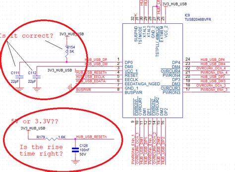 Tusb2046b Crystal Selection And Schematic Review Interface Forum Interface Ti E2e Support