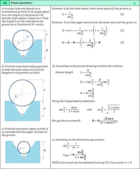 Plane Geometry Examples