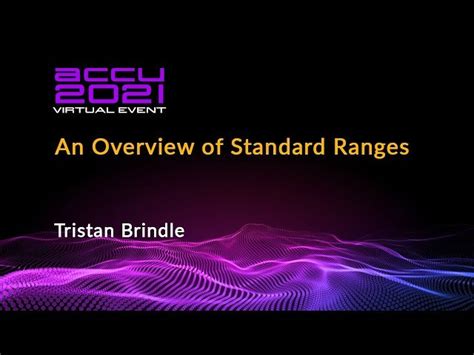 ACCU Conference Talk An Overview Of Standard Ranges From ACCU