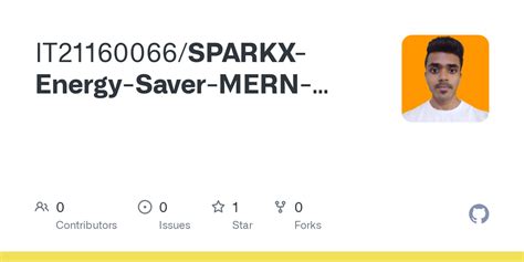 Github It21160066sparkx Energy Saver Mern React Native