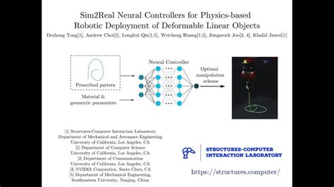 Structures Computer Interaction Lab Of Ucla On Linkedin Sim2real Neural Controllers For Physics