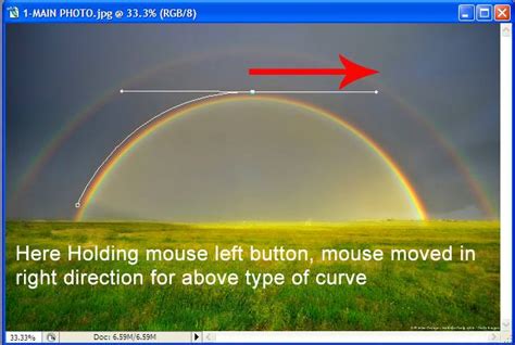 Learners Desk Curvy Text Effect Using Pen Tool