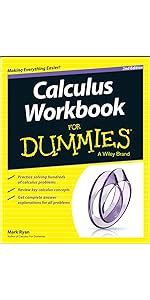 Calculus Workbook For Dummies Nd Edition Ryan Mark Amazon Com Books