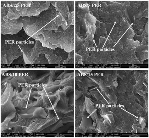 Sem Micrographs Of Composites With X5 000 Download Scientific Diagram