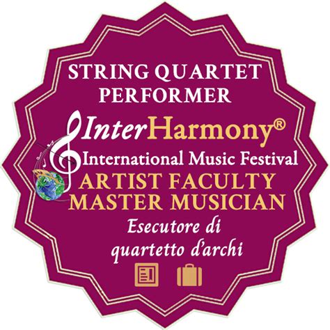 String Quartet Performer Credly
