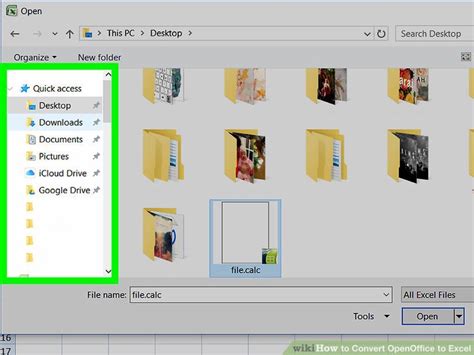 3 Ways To Convert Openoffice To Excel Wikihow Tech
