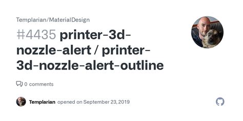 Printer 3d Nozzle Alert Printer 3d Nozzle Alert Outline · Issue 4435