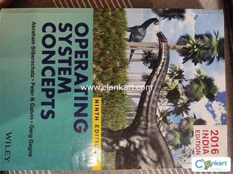 Buy Operating System Concepts Book In Excellent Condition At Clankart Com