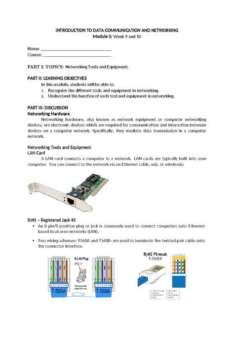 Dcn Module 5 Week 9 10 File Introduction To Data Communication And