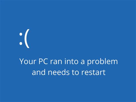 Your Pc Ran Into A Problem And Needs To Restart Solve