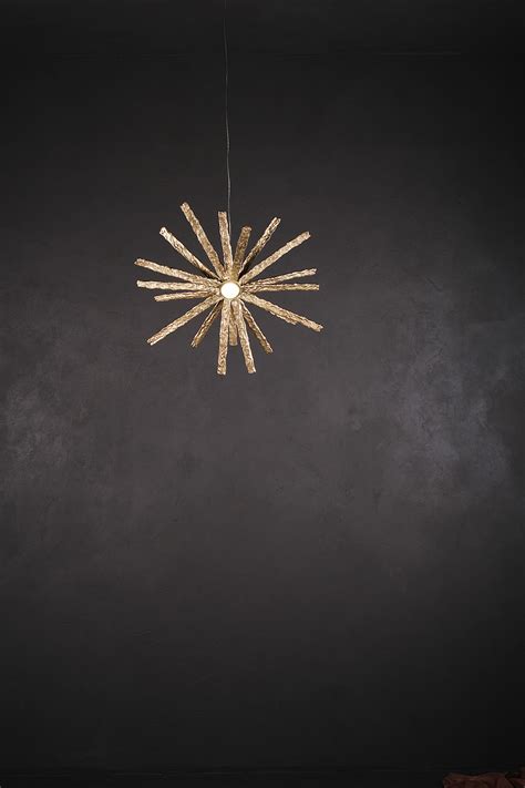 Люстра Zvezda (латунь) - Vetvi - Люстры и потолочные светильники, Освещение