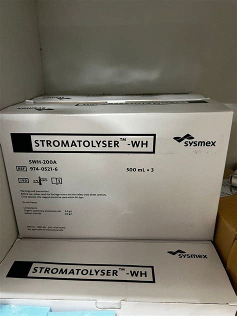Sysmex Stromatolyser Wh 500 Ml At ₹ 3600 Sysmex Hematology Analyzer