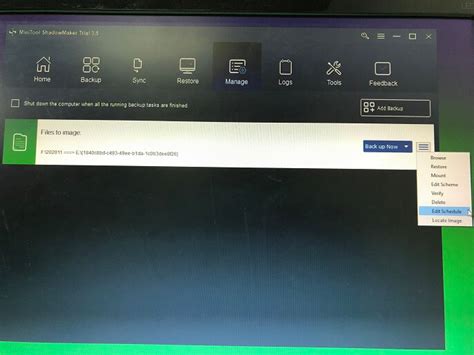 configure windows systems to automatically backup user data minitool