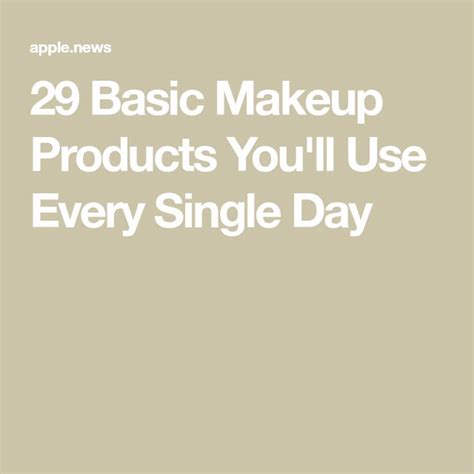 29 Basic Makeup Products Youll Use Every Single Day — Buzzfeed Basic