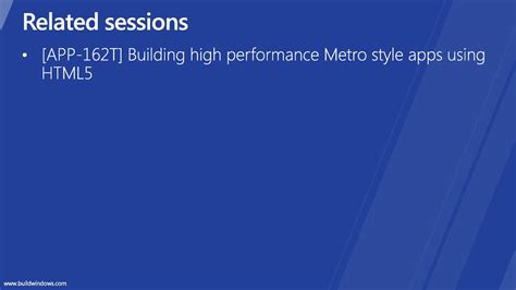 Bring Apps To Life With Metro Style Animations In Html5 Ppt Download
