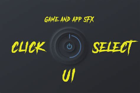 click and select ui rpg sfx audio sound fx unity asset store