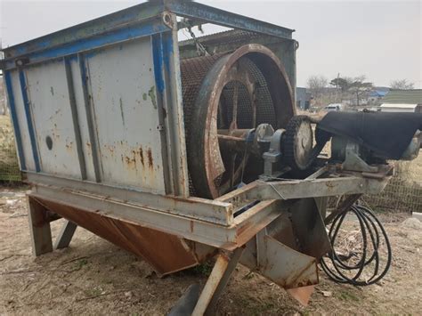 중고트롬멜로터리스크린중고원형체1600파이2300l 제품소개 고려기계