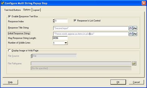 Add Multiple String Responses To Message Popup Step Ni Community