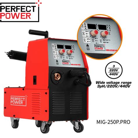 Pulsed Mig Welder Mig 250p Pro Mig Mag Igbt Inverter Welding Machine