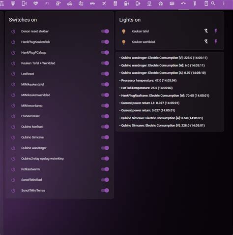 List Of Devices Currently Switched On Configuration Home Assistant Community