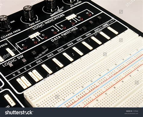 Electronics Lab Used To Test Circuits Breadboard For Inserting Wiring