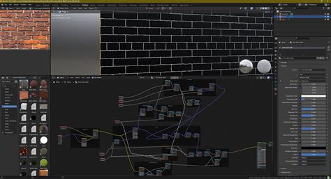 procedural brick wall in blender using material nodes part 1 setup